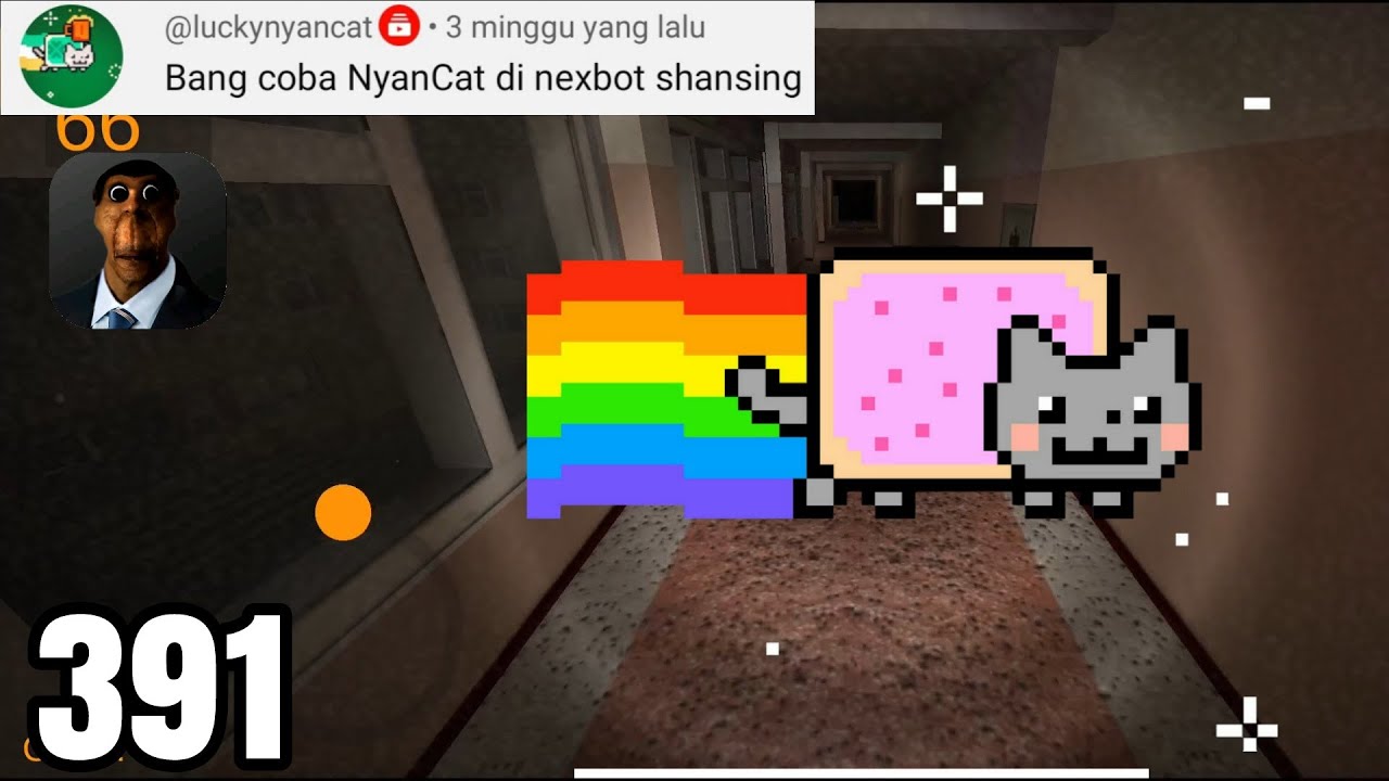 Nyan Cat | Nextbot chasing Part 391 - YouTube