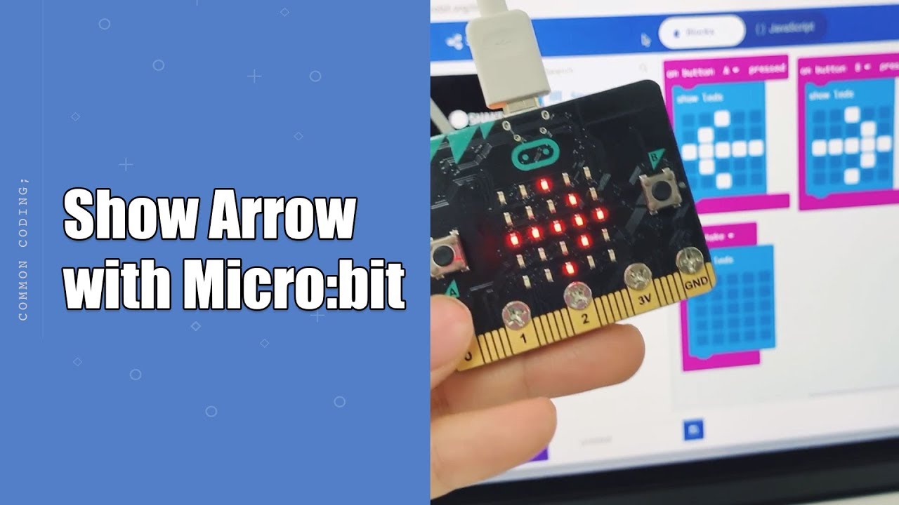 Show arrows with Microbit - YouTube