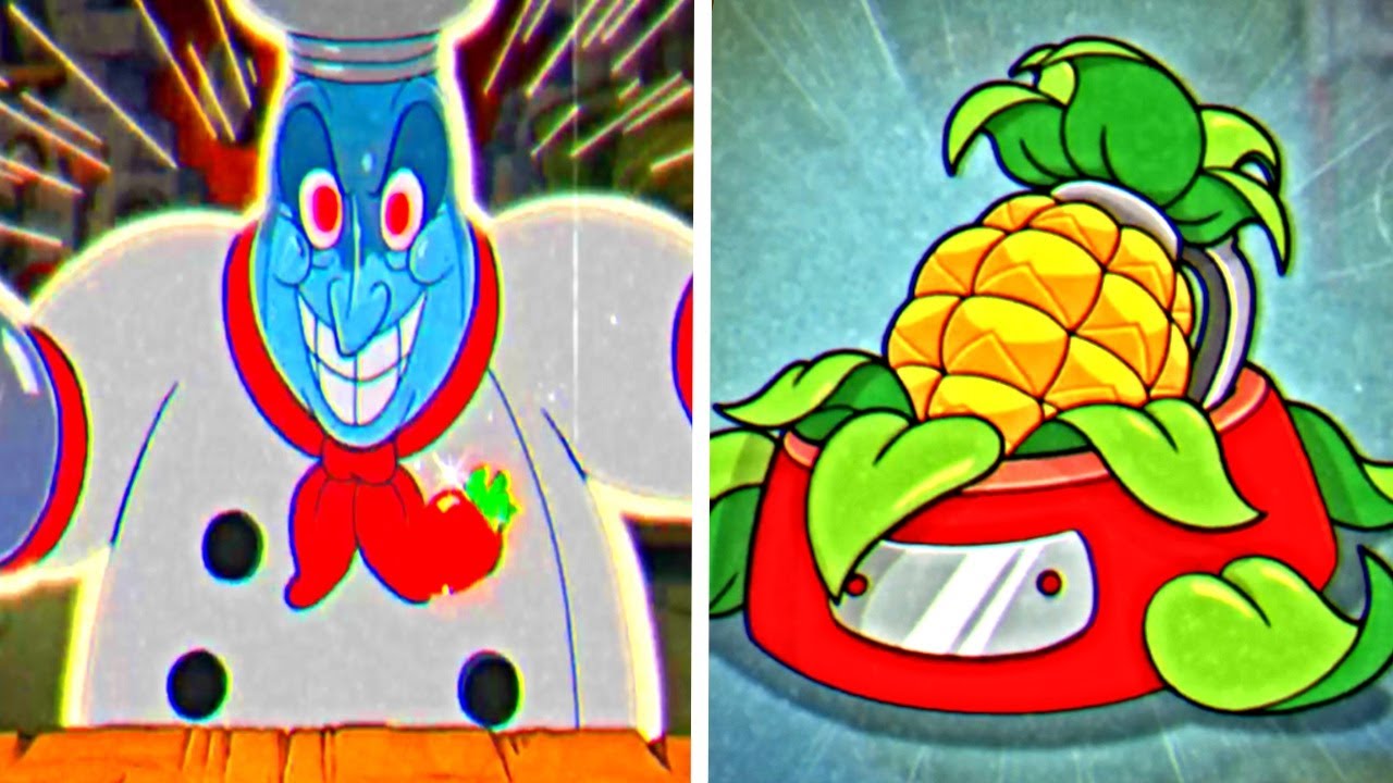 Cuphead Dlc Chef Saltbaker Unused Attack Youtube