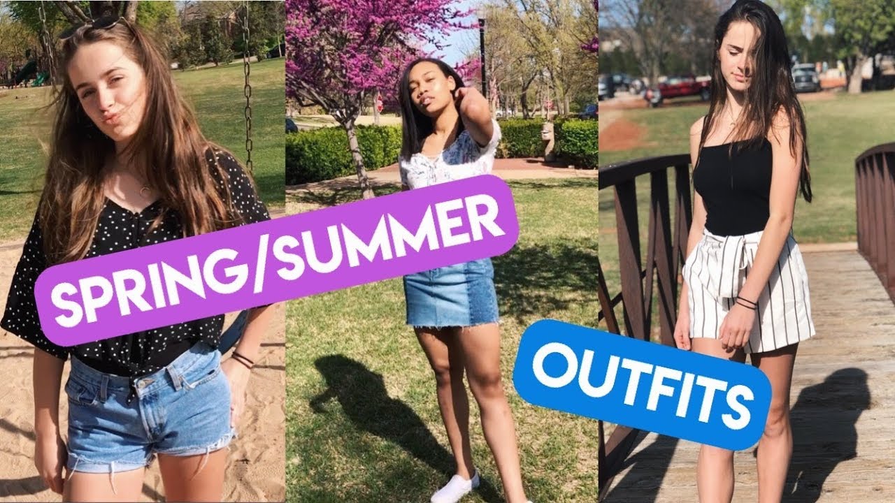 Spring/Summer Outfits Lookbook 2018 - YouTube