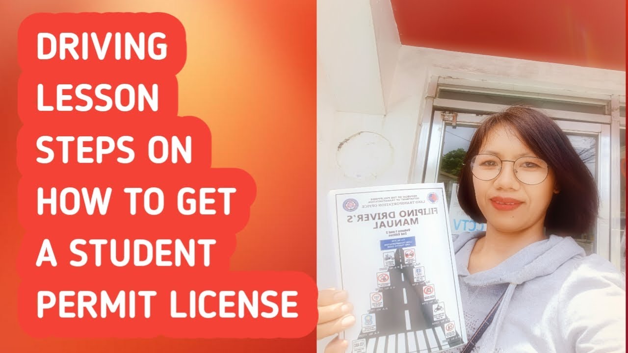 STEPS ON HOW TO OBTAIN A DRIVING LICENSE| DRIVING LESSON| DRIVING ...