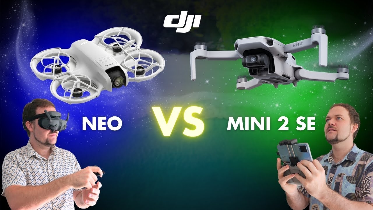 DJI Neo vs DJI Mini 2 SE - Mini Drone Buyers Guide - YouTube