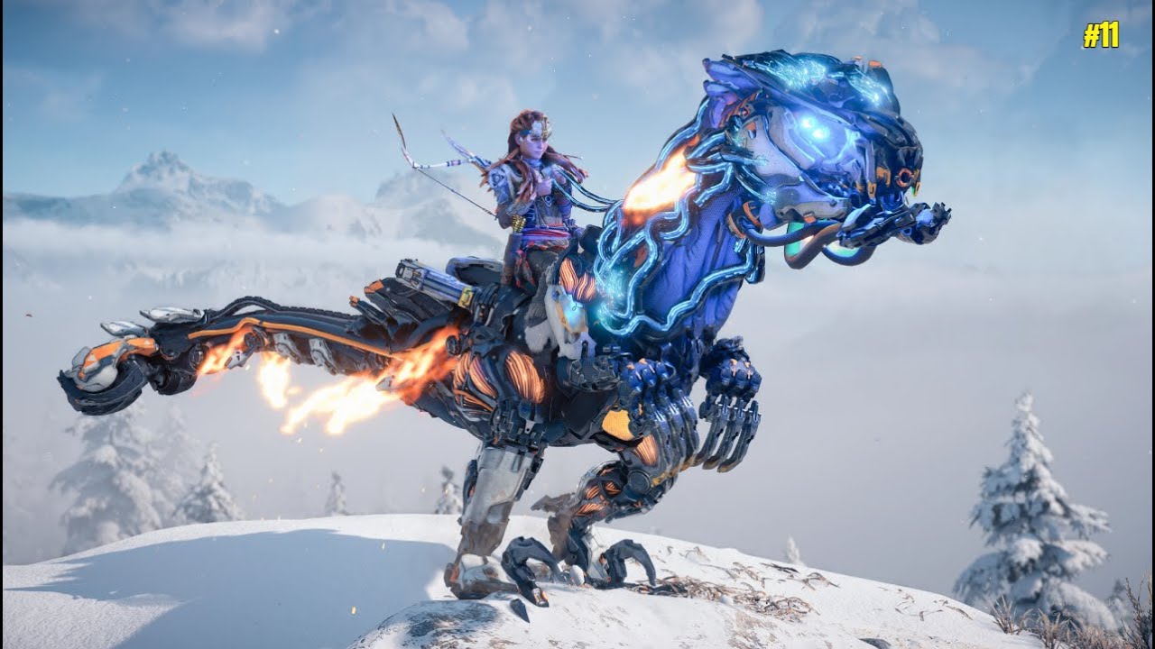 Taming Fire Clawstrider | Horizon Forbidden West Gameplay #11 - YouTube