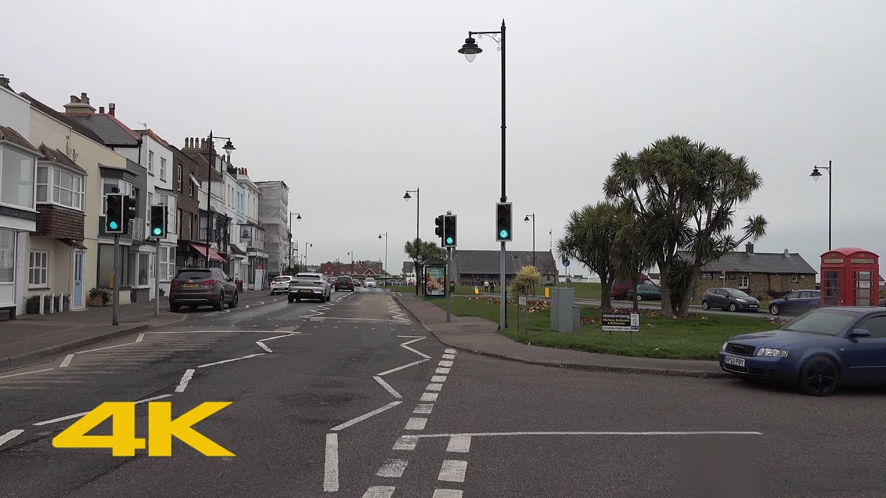 Walmer Walk: Town Centre & Beach【4K】 - YouTube