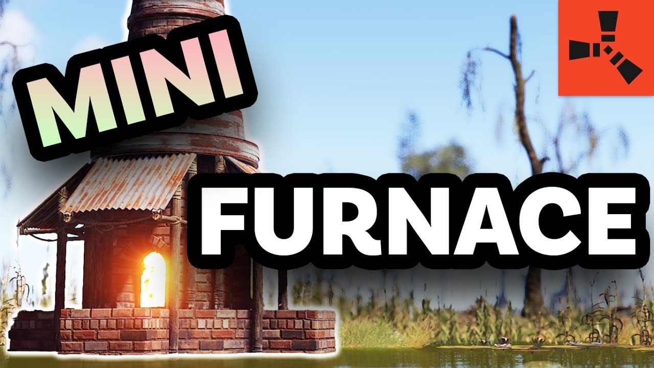 RUST MINI furnace base - YouTube