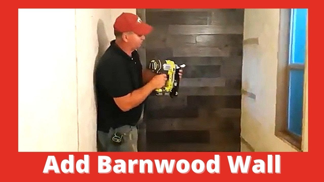 Techniques For Installing Accent Wall - YouTube