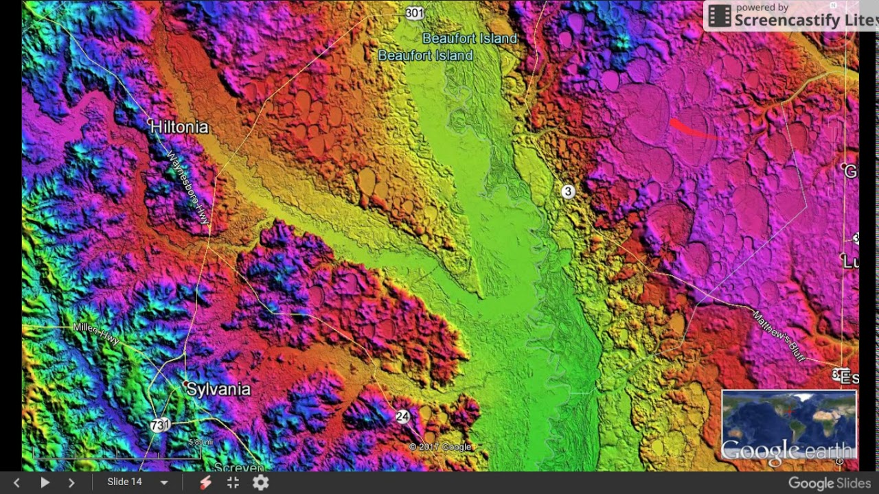 Carolina Bay Formation Part 2: LiDAR...A Game Changer! - YouTube