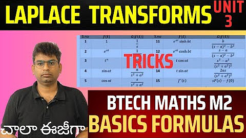 Btech m2 unit-3 - YouTube