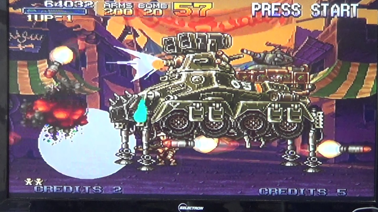 Metal Slug X Cap.1 game over - YouTube