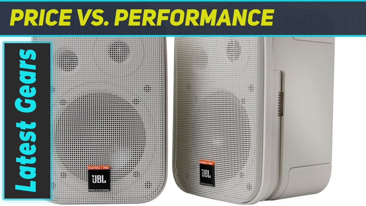 JBL Professional C1PRO-WH Compact Loudspeaker System Review - YouTube