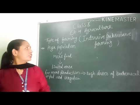 Class 10th ch 4 Agriculture Intensive subsistence farming and ...