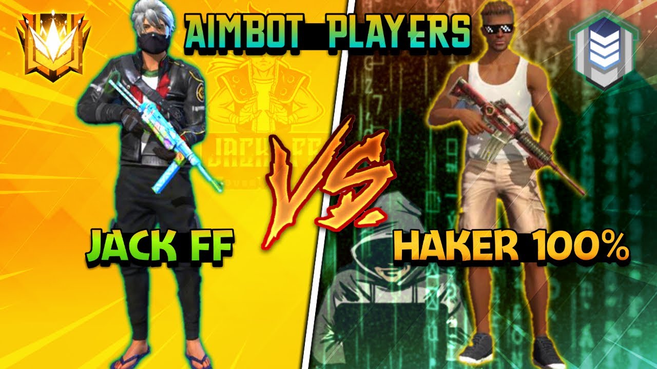 Freefire : OP JACK ⚔️ Hacker aimbot 999% | 1 vs 1 | clash squad 🦇🔥 ...