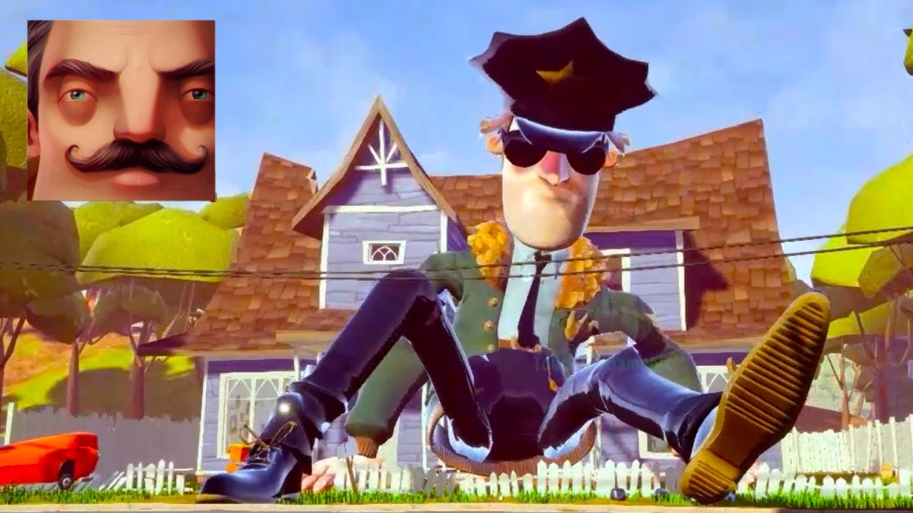 Hello Neighbor - My New Neighbor Hello Neighbor 2 Police Big Leslie ...