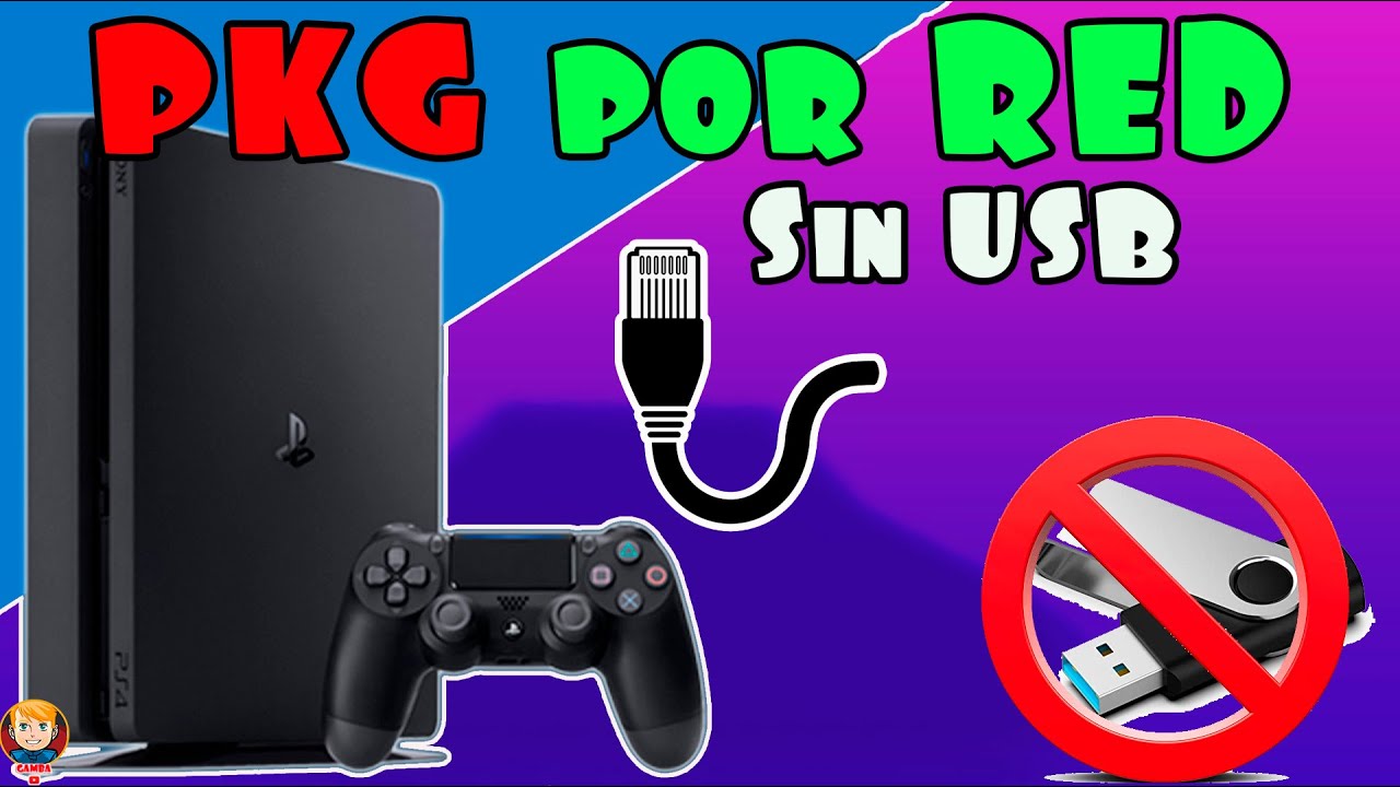📶 PS4 INSTALAR PKG por RED sin USB - YouTube