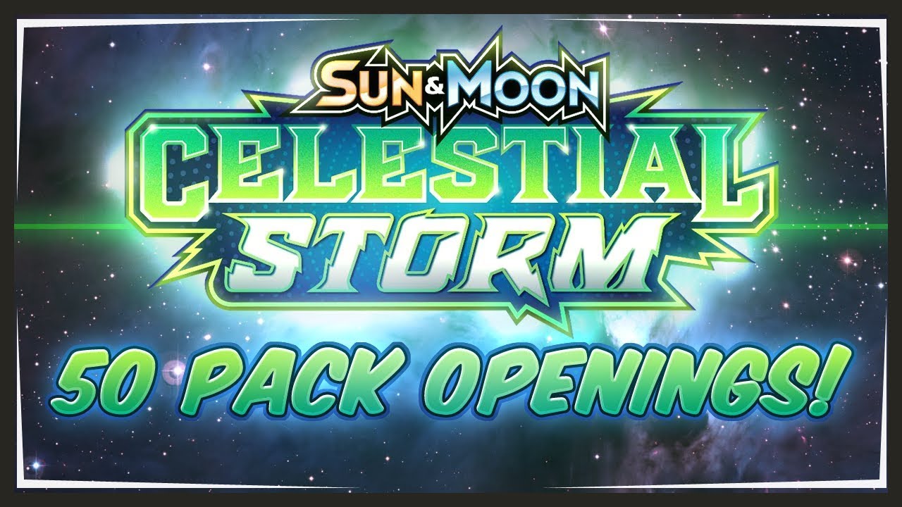 PTCGO: 50 Celestial Storm Pack Openings! - YouTube