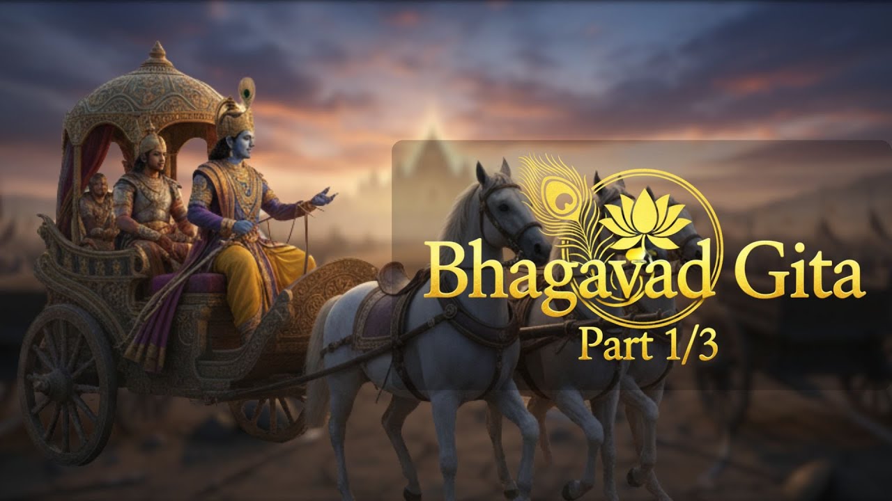 भगवद गीता कथा – भाग 1 | अध्याय 1 से 6 | Bhagavad Gita Story – Part 1 ...