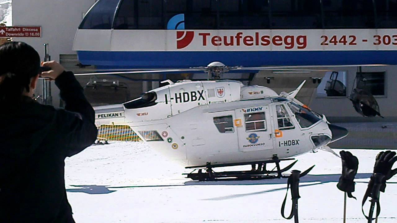 Start helikoptera ratunkowego Pelikan 1 - YouTube