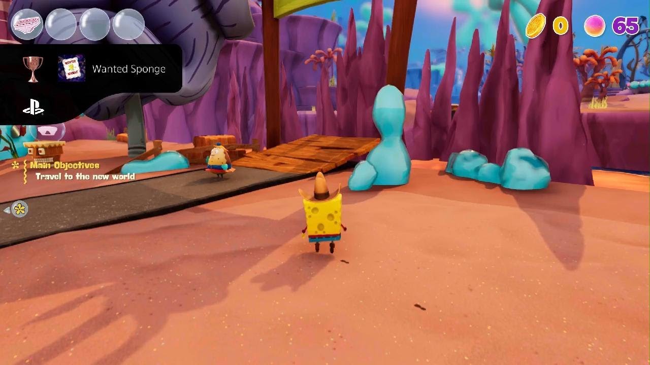 SpongeBob SquarePants: The Cosmic Shake Wanted Sponge 🏆 - YouTube