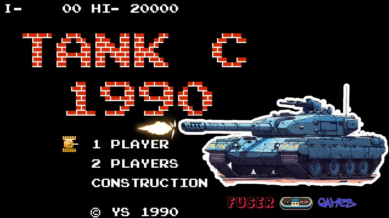Tank C 1990 [Stage 1-12 (1 Player )] 7:23, (Famicom, NES), Speedrun, Battle City - YouTube