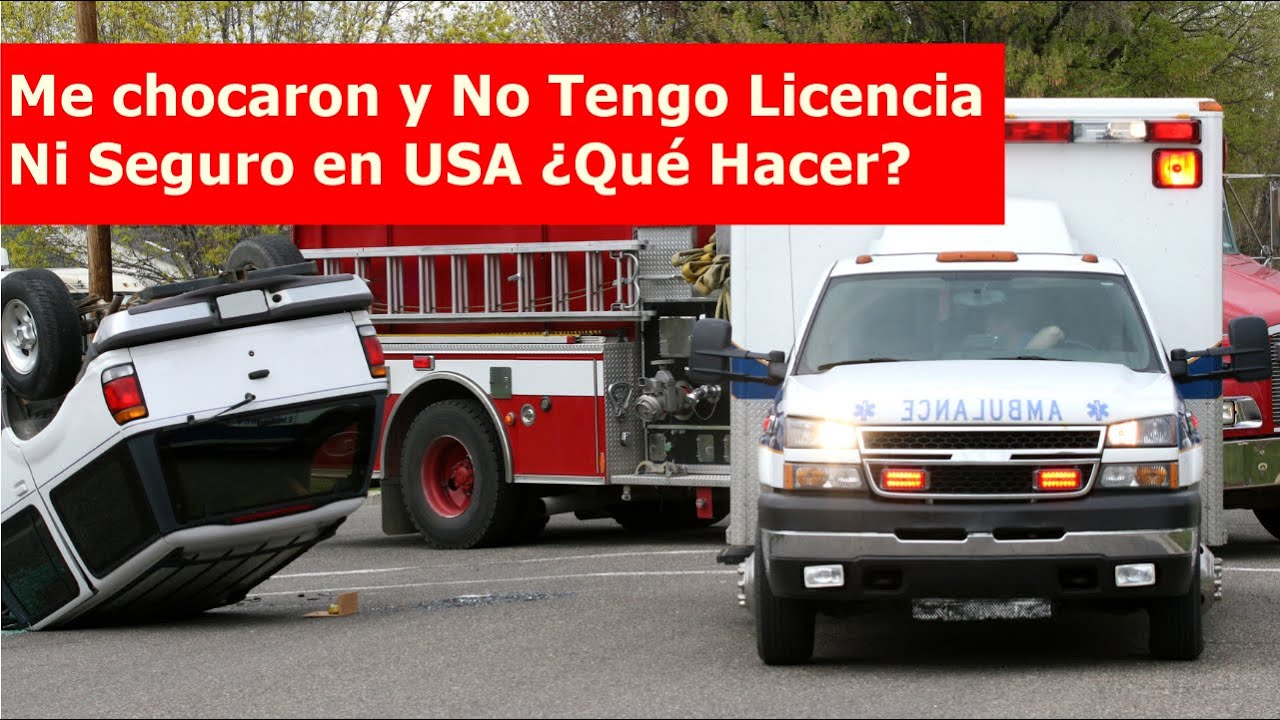 👆 ¡CUIDADO! Me Chocaron y NO TENGO SEGURO ni Licencia en USA ¿Qué Tengo ...