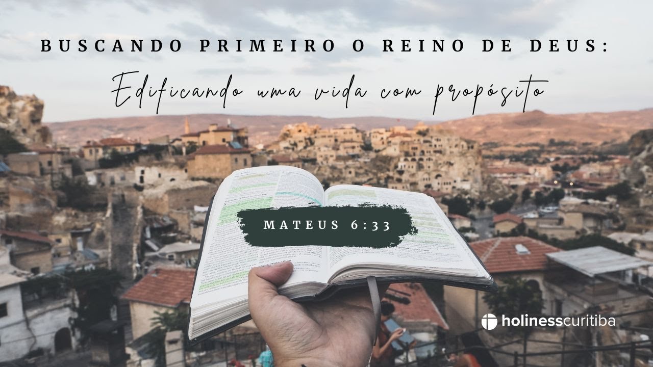 2024.06.09 - Buscando primeiro o reino de Deus: edificando uma vida com propósito (Eduardo Takao ...