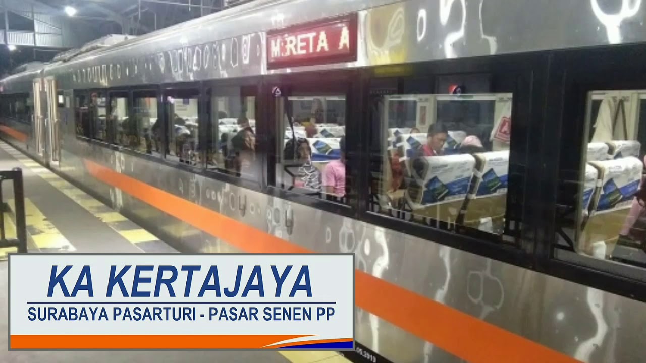 ANNOUNCER KA Kertajaya - KERETA API PENUMPANG TERPANJANG SE-INDONESIA ...