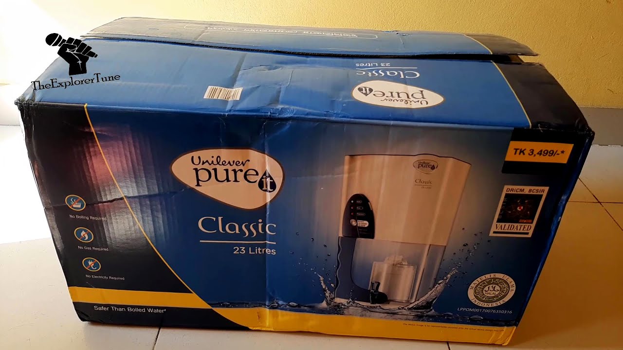পানির ফিল্টার 💧 How to Setup Pureit Water Filter and Review in Bangla ...