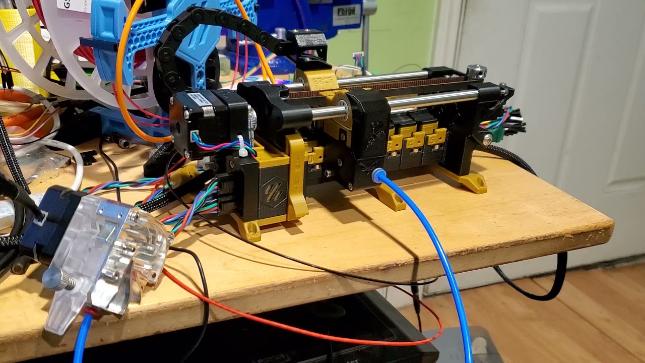 ERCF EnragedRabbitCarrotFeeder on RRF RepRapFirmware - YouTube