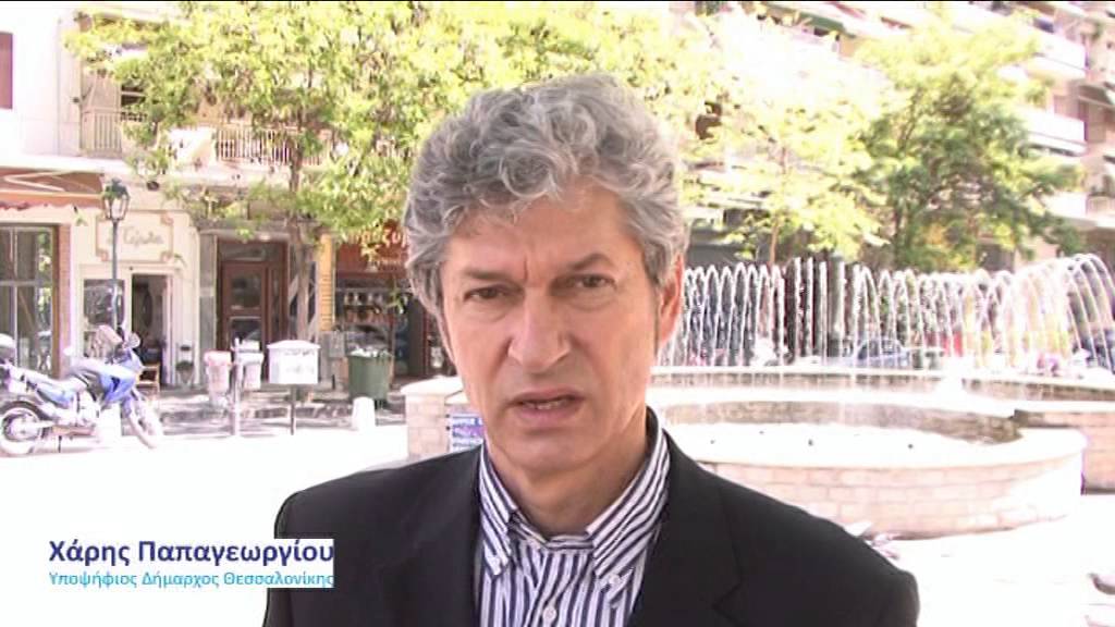Στην Κεντρικη αγορα της Θεσσαλονικης ο Χαρης Παπαγεωργιου - YouTube