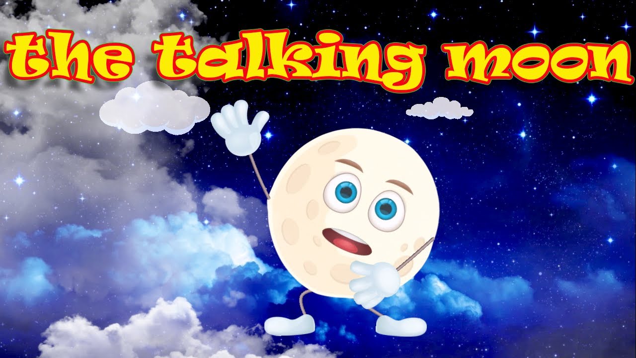 cartoon animation Moon | Talking Moon | THE MOON - YouTube