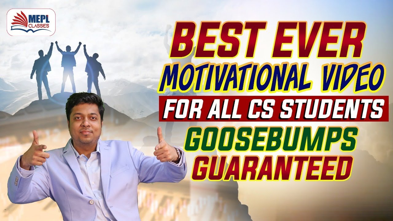 Best Motivational Video For All CS Students | ICSI | Mohit Agarwal ...