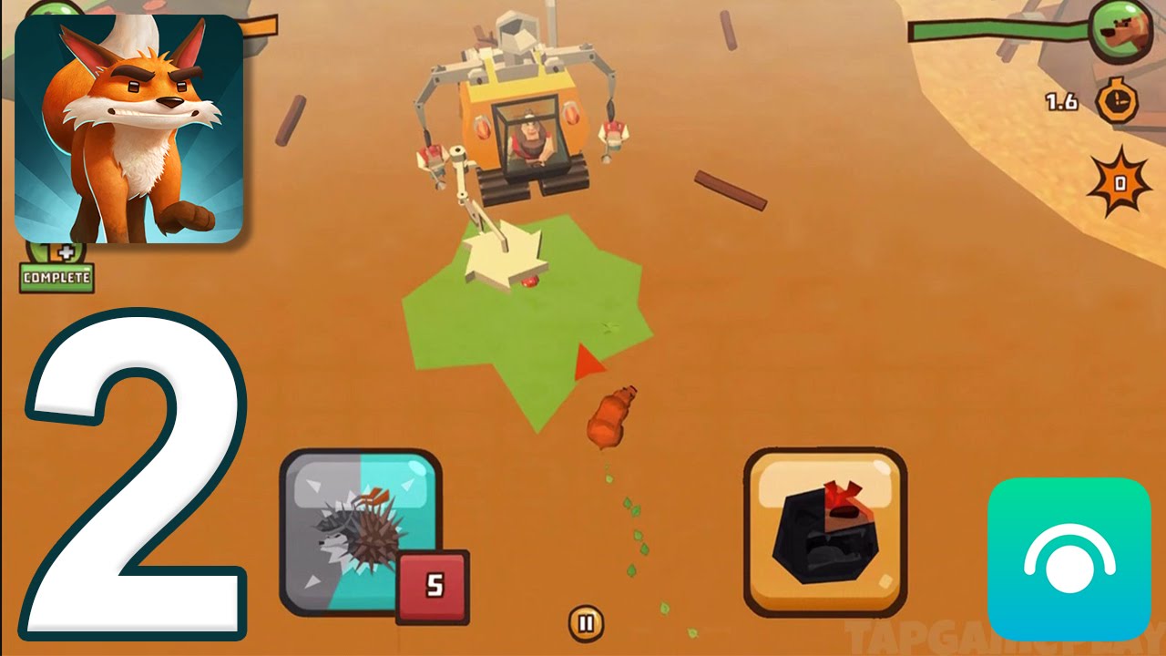 Crashing Season - Gameplay Walkthrough Part 2 - Forest: Level 4, Boss ...