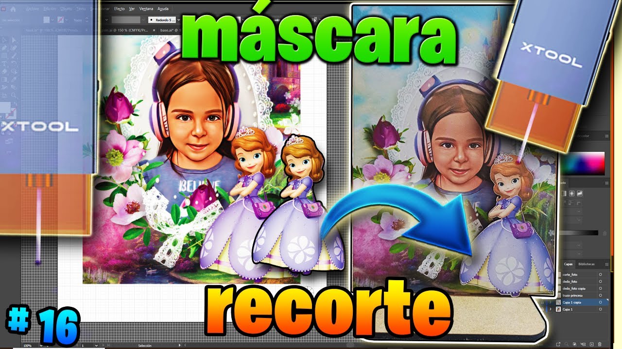 Curso Corte láser: #16 máscara de recorte - YouTube