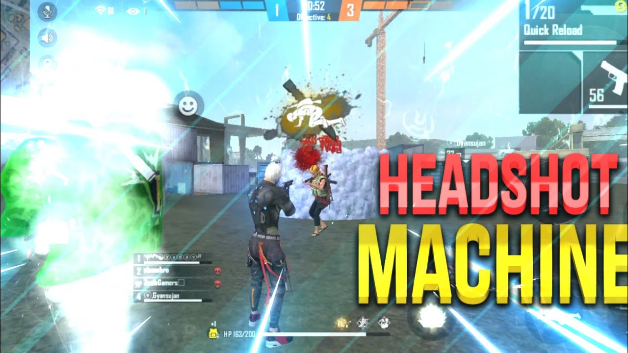 Headshot machine🔥 - YouTube