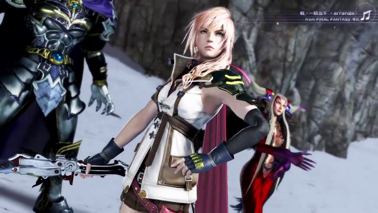 Dissidia NT JP Beta: Lightning Footage - YouTube