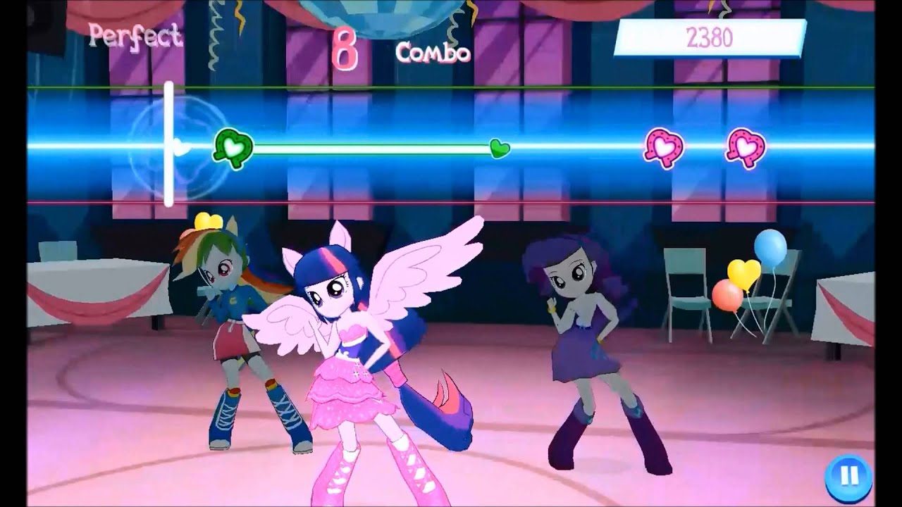 Equestria Girls Stomp - Gameloft App - YouTube