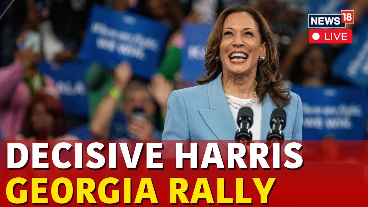 LIVE | Kamala Harris Holds Rally In Georgia | US Elections 2024 | Trump ...