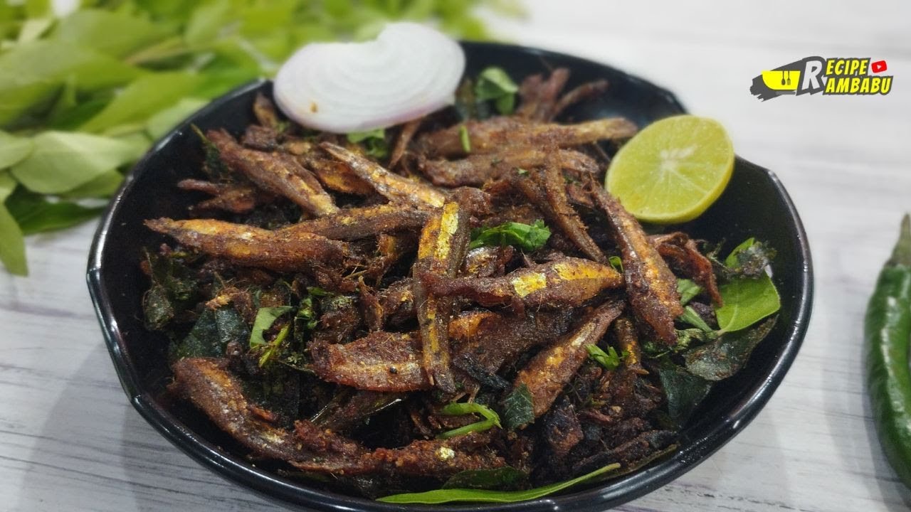 Dry Nethallu Fry నీచు వాసనా లేకుండా చాలా రుచిగా ఉండి కరకర లాడే ఎండు ...