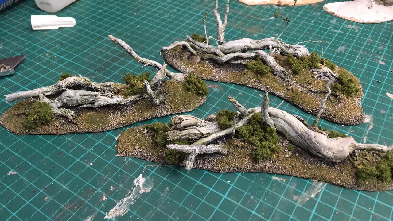 Cheap and Easy Obstacles Terrain using tree roots (Dead Trees) - YouTube