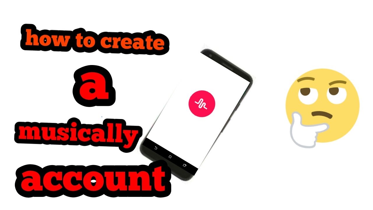 How to create musically accounts - YouTube