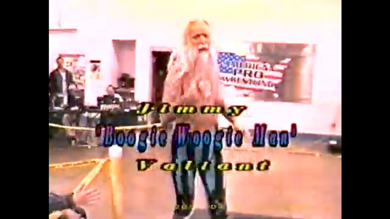 The Boogie Woogie man Jimmy valiant 🆚 chief Jay Eagle 12-28-2000 APW TV ...