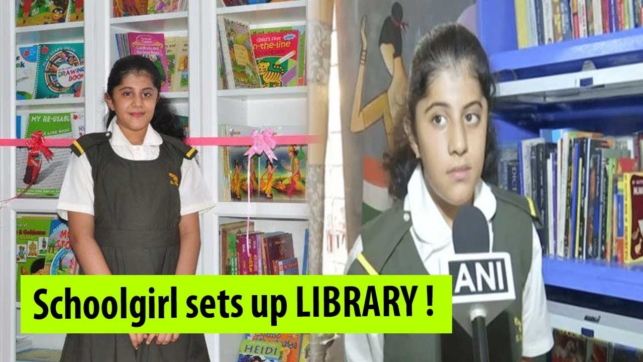 11-year-old schoolgirl has set up her 7th library in Hyderabad. Why ...