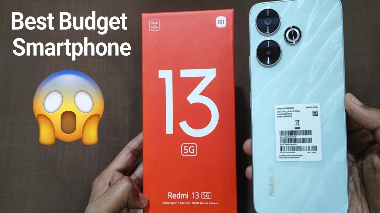 REDMI 13 5G Unboxing & Review || 6GB + 128GB ( Hawaiian Blue ) - YouTube