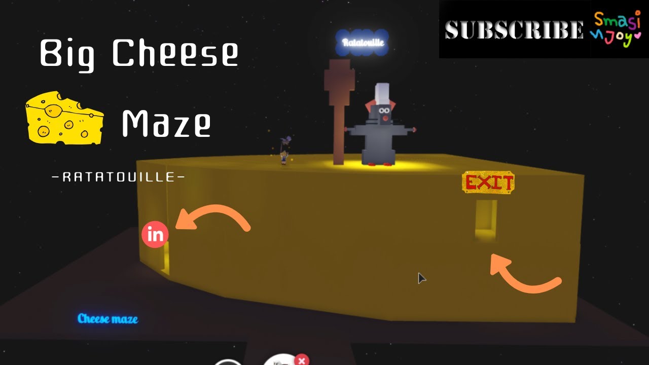Big cheese maze "Ratatouille" 😁 // home tour - YouTube
