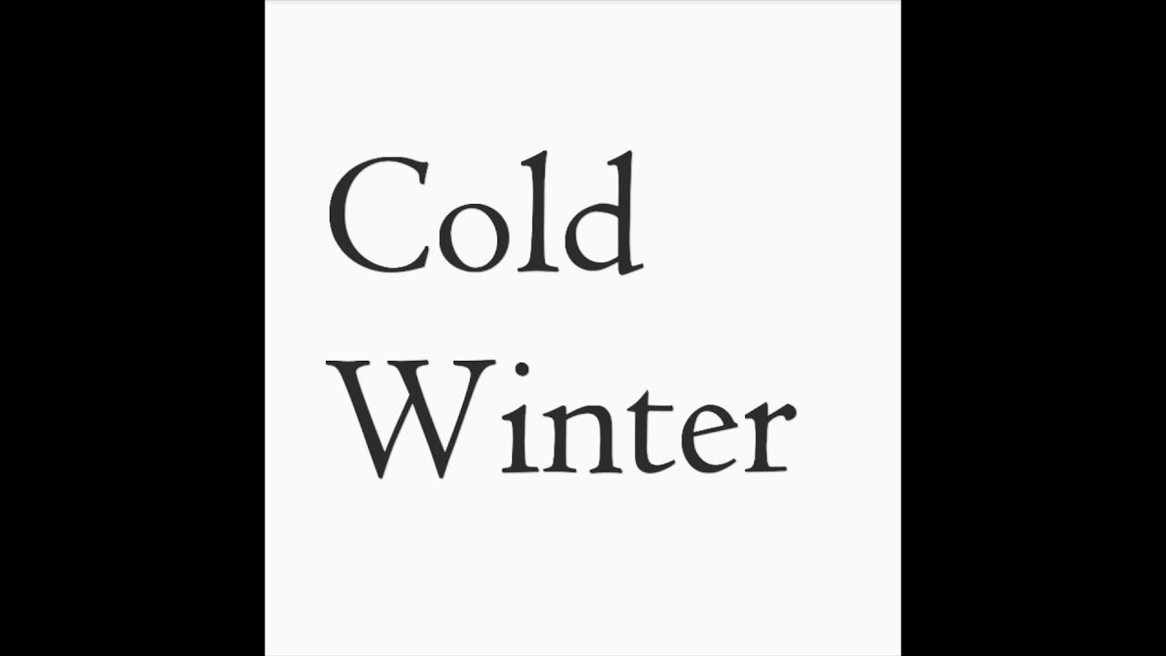 Tay Rackz - Cold Winter (Prod. Forgotten) - YouTube