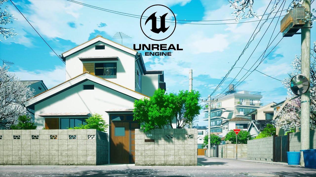 Unreal Engine Rendering - Doraemon 〔Nobita's home〕 - YouTube