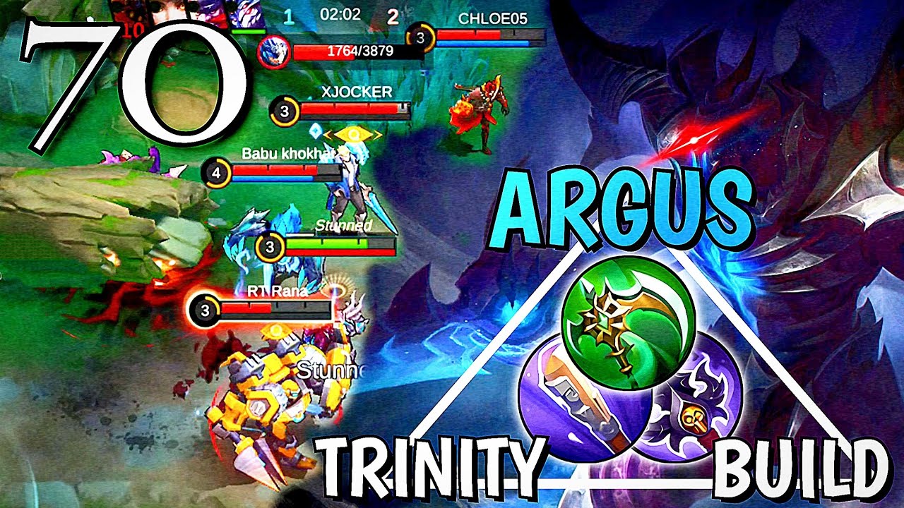 Argus Chooses Trinity Build Between Life and Death ~ Mobile Legends ...