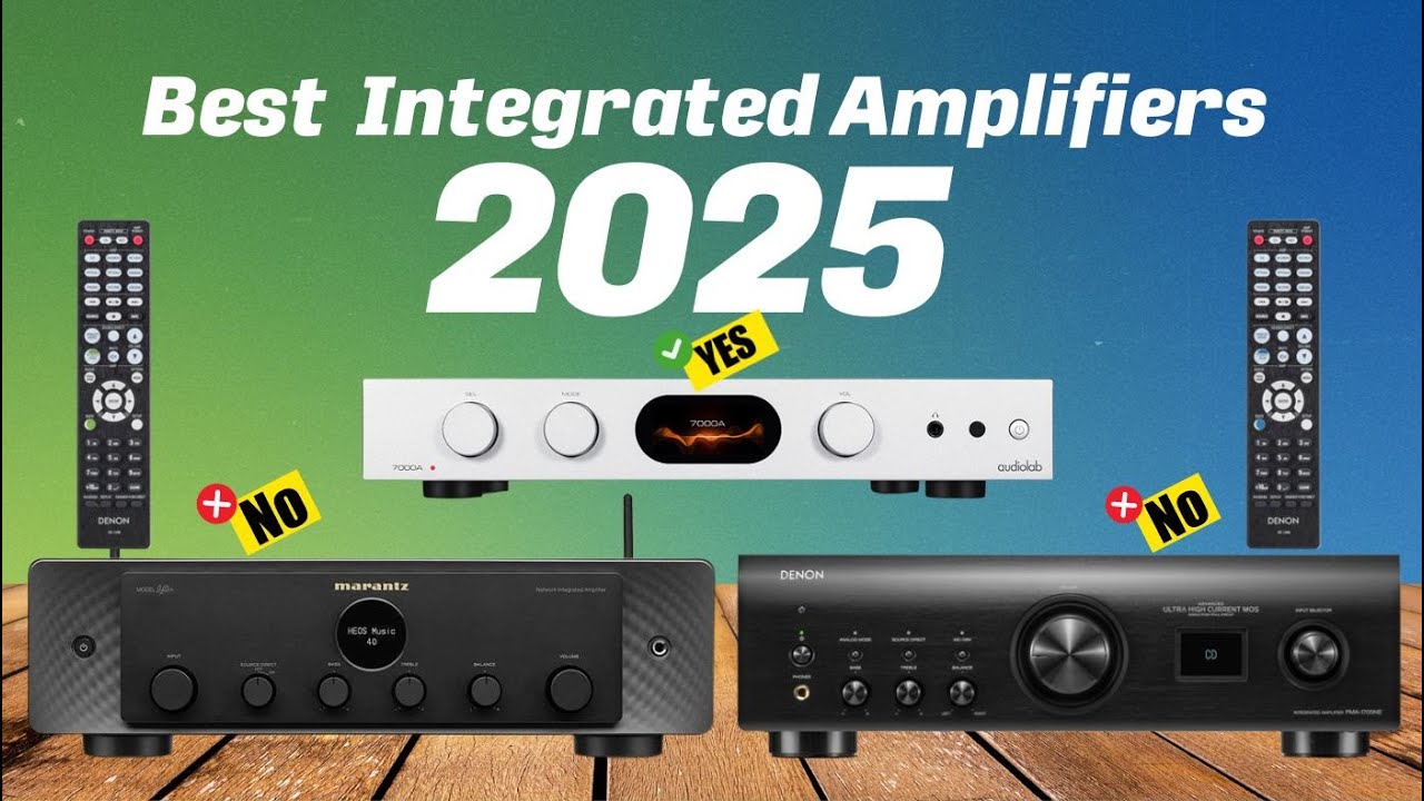 5 Best Integrated Amplifiers 2025 ( You Won't Believe the Quality ...