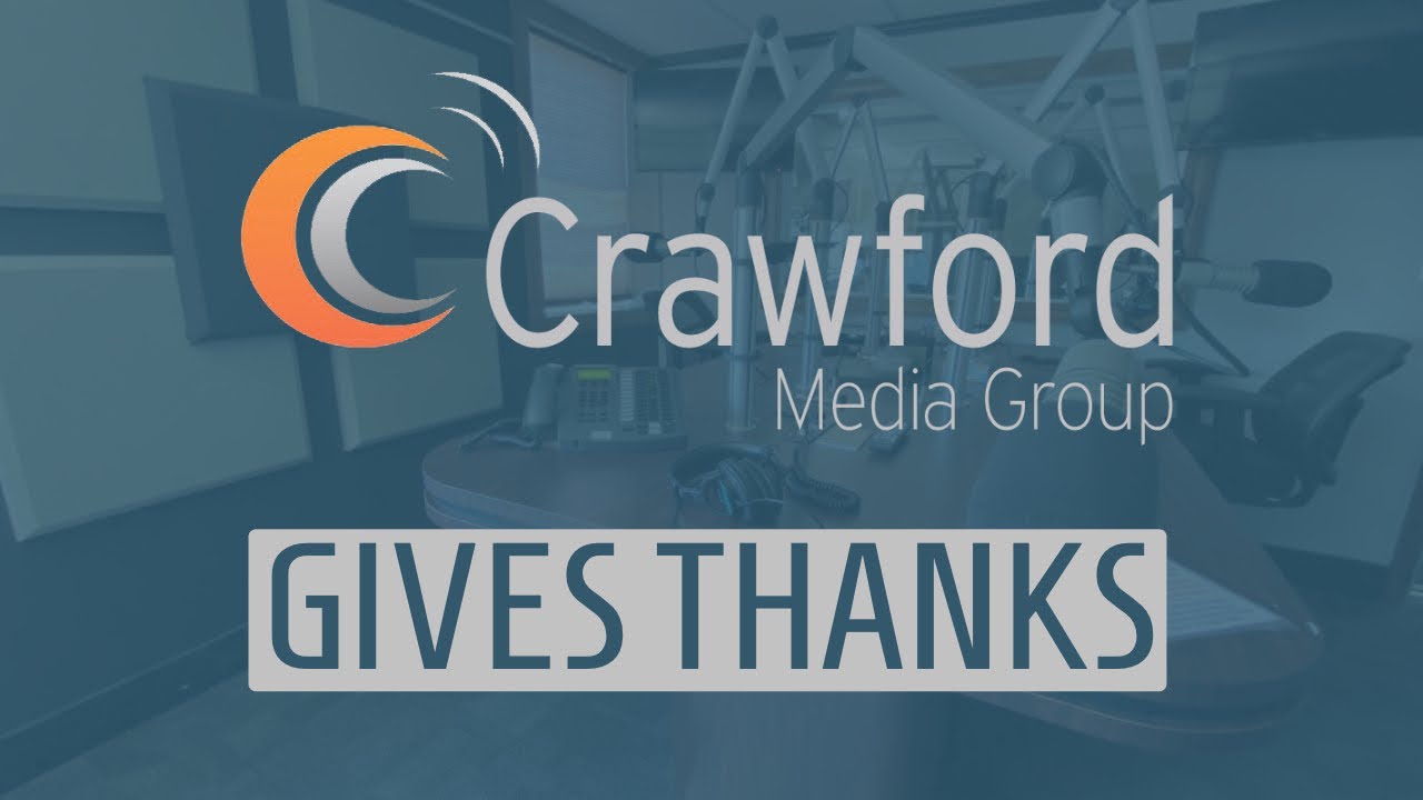 Crawford Broadcasting Gives Thanks - YouTube