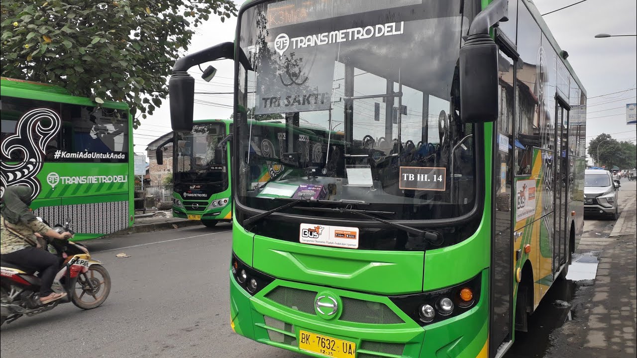Trip bus Trans Metro Deli Koridor 3 Lap. Merdeka - Belawan sudah ...